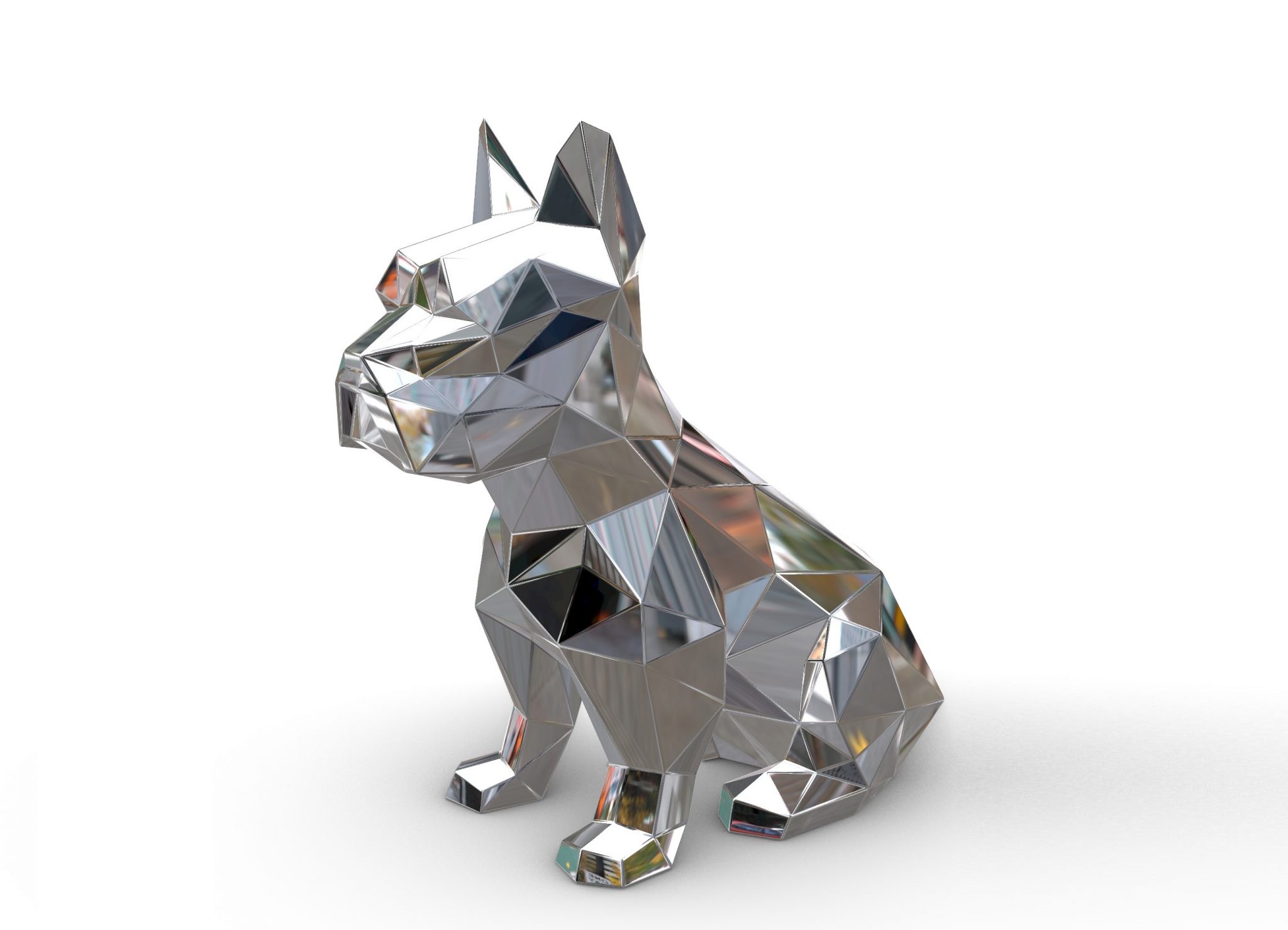 Bulldog Welding Template DIY. CNC Metal DXF Project - LACRAFTA