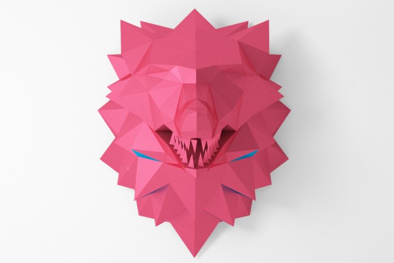 She-Wolf Head Wall Sculpture - LACRAFTA