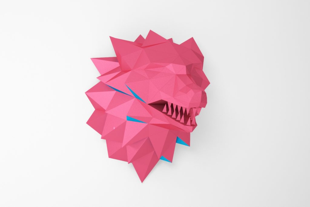 She-Wolf Head Wall Sculpture - LACRAFTA