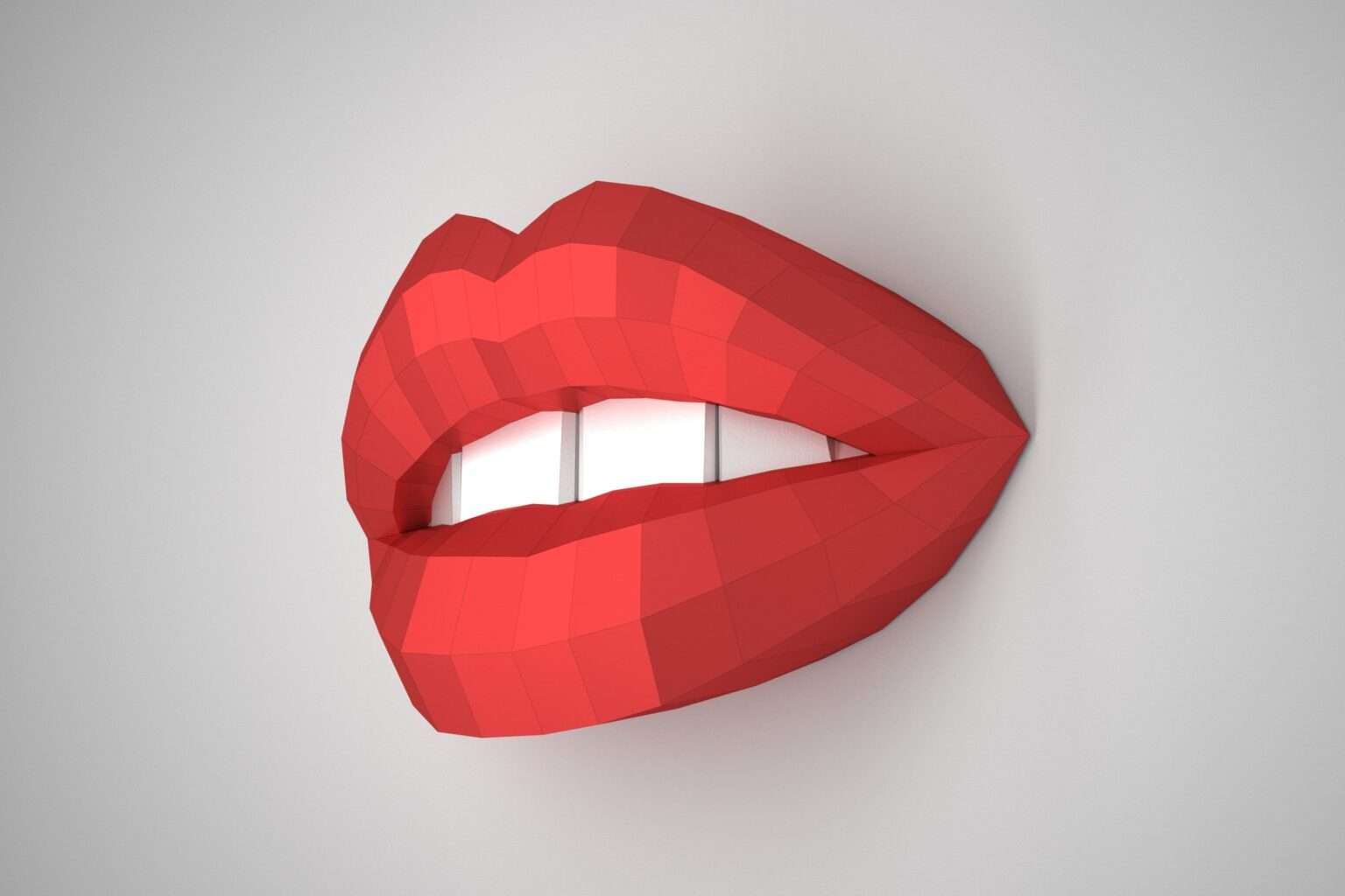 Lips Sculpture - LACRAFTA