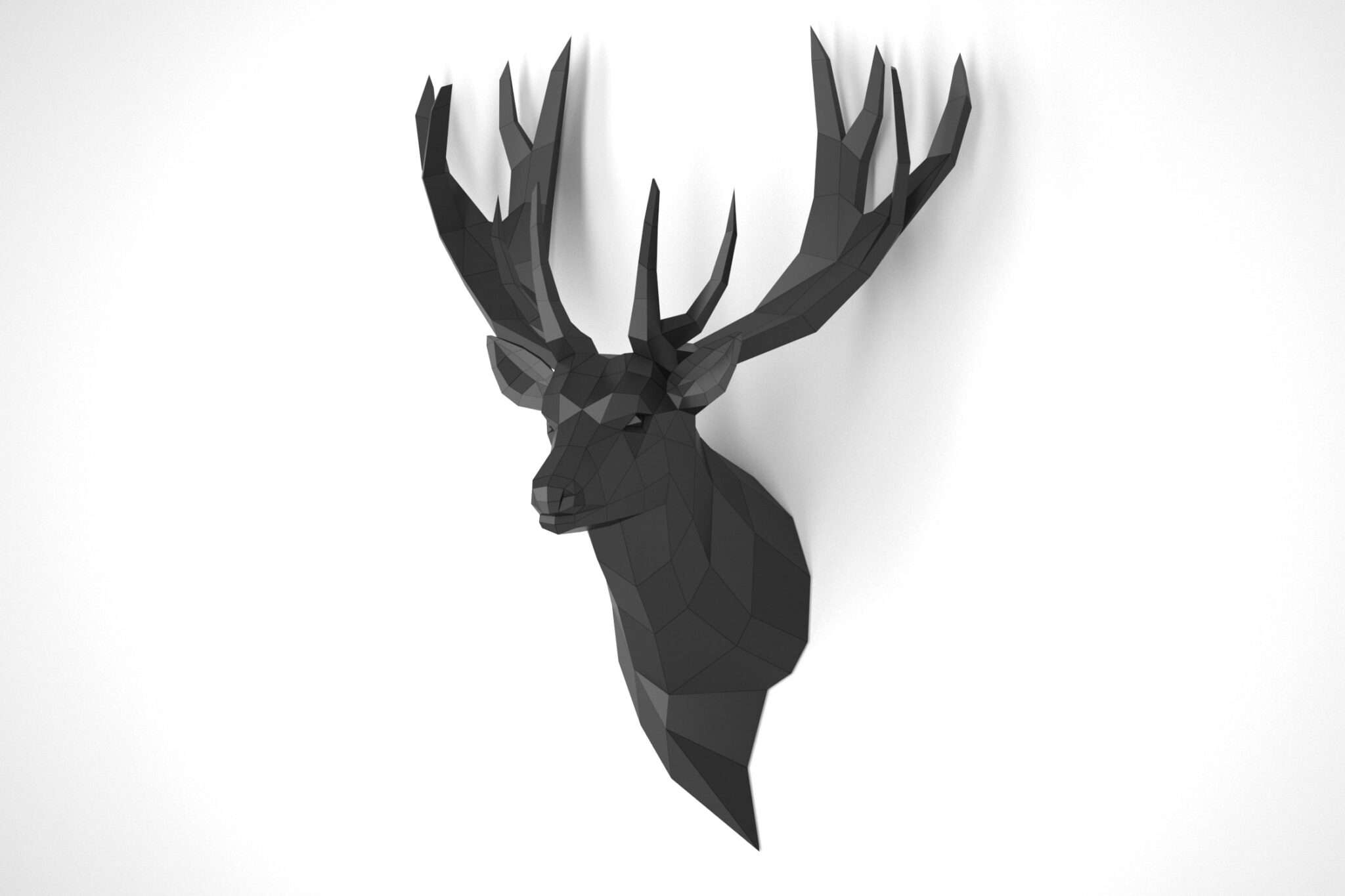 Deer Head Wall Sculpture - LACRAFTA