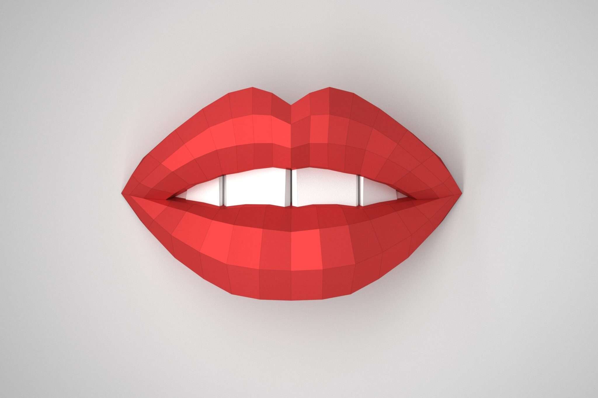 Lips Sculpture - LACRAFTA