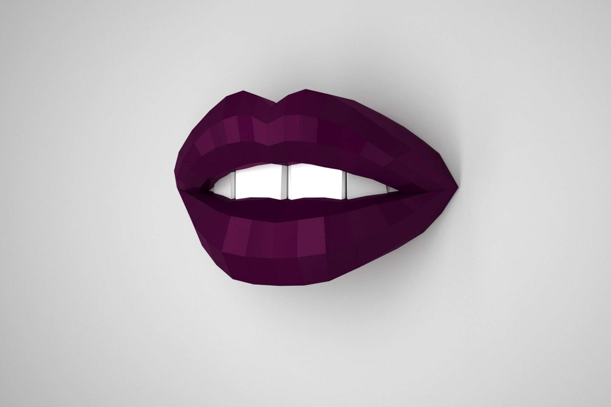 Lips Sculpture - LACRAFTA