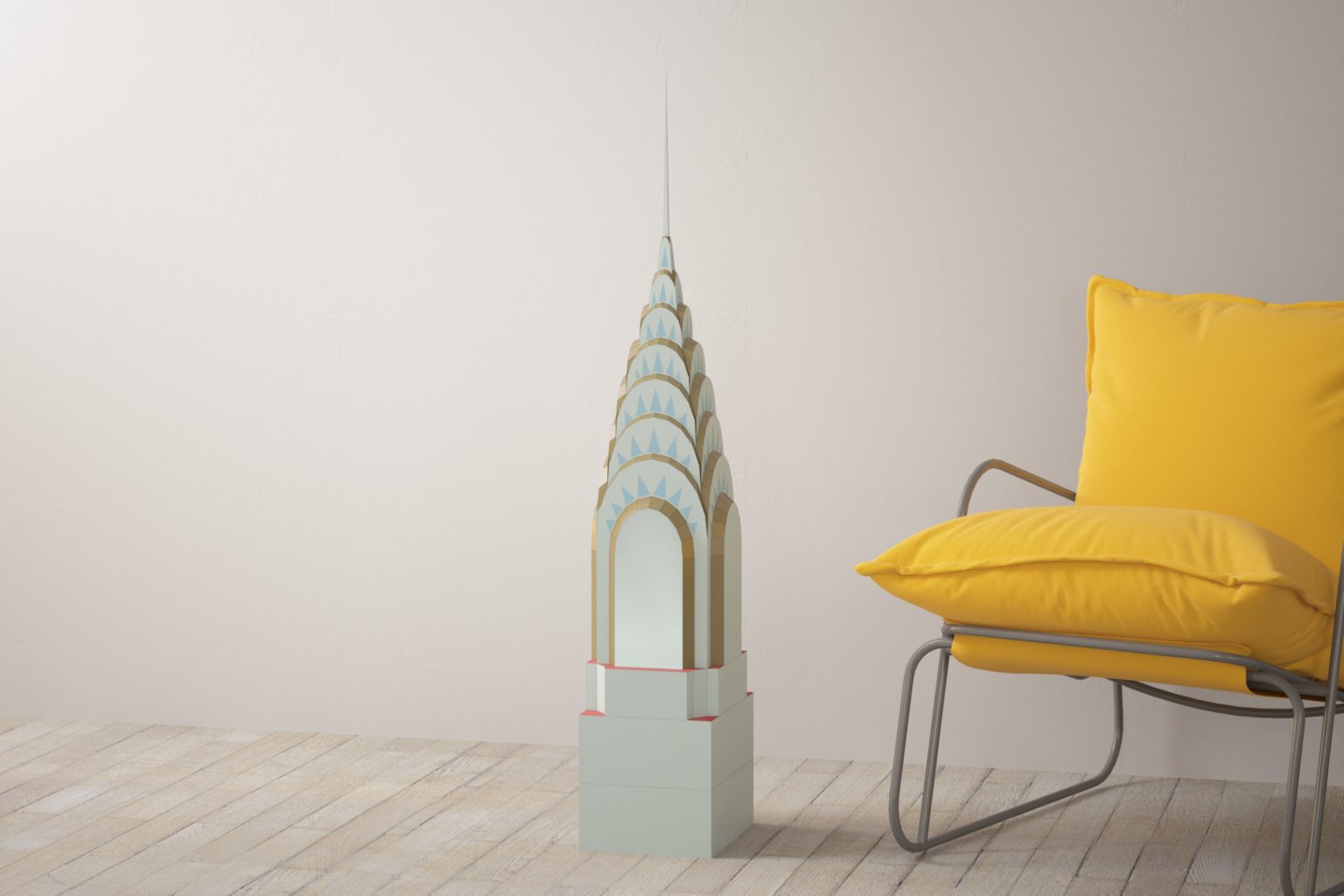 Chrysler Building Sculpture - LACRAFTA