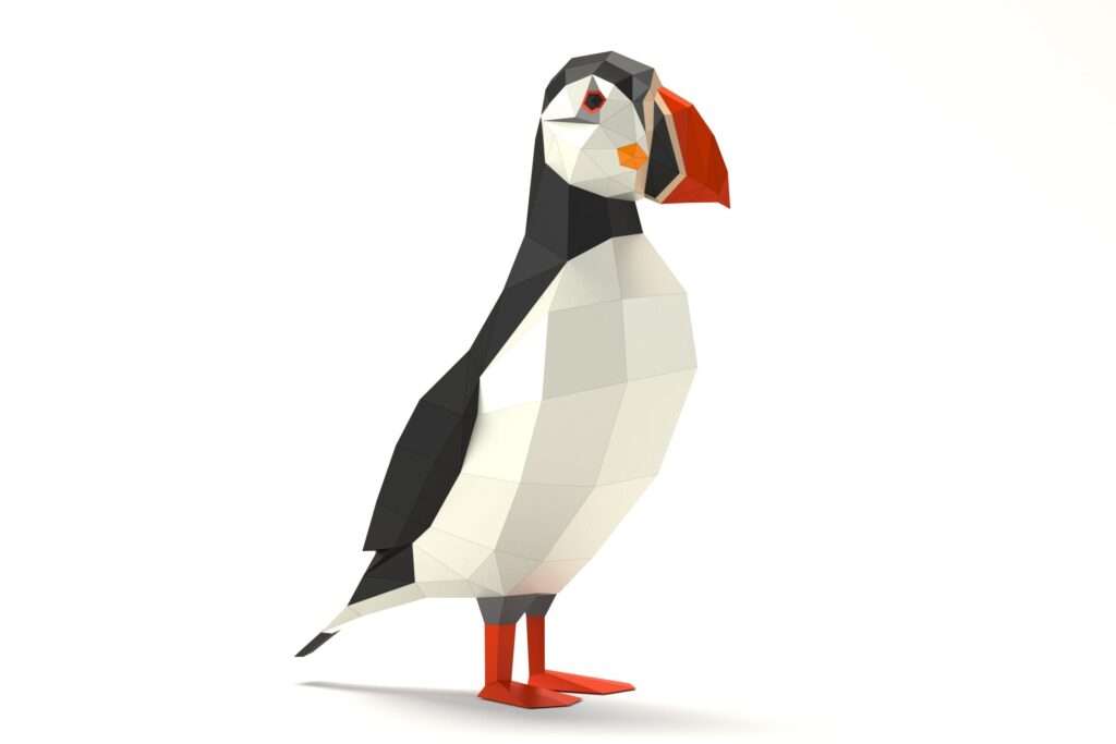Puffin Sculpture - LACRAFTA