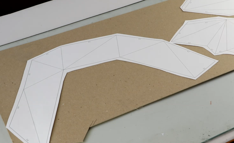 How to create a Mirror 3D sculpture "Shell" 600 mm. DIY Wall decor ...