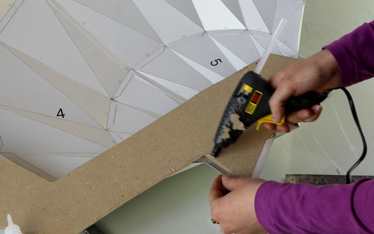 How to create a Mirror 3D sculpture "Shell" 600 mm. DIY Wall decor ...