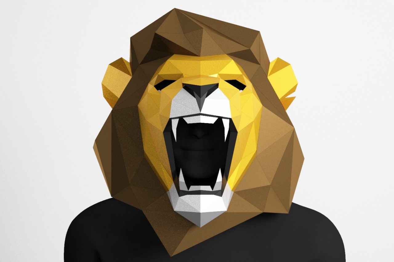 Lion Mask (Roaring) - LACRAFTA