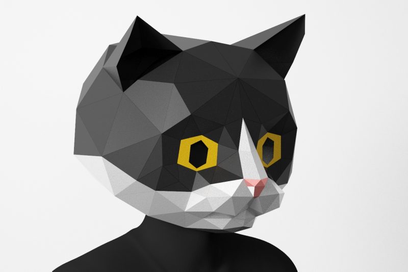 Cat Mask (Bicolor) - LACRAFTA