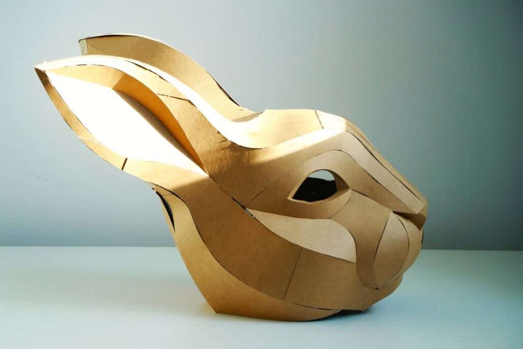 Bunny Mask (Papercraft & EVA Foam) - LACRAFTA