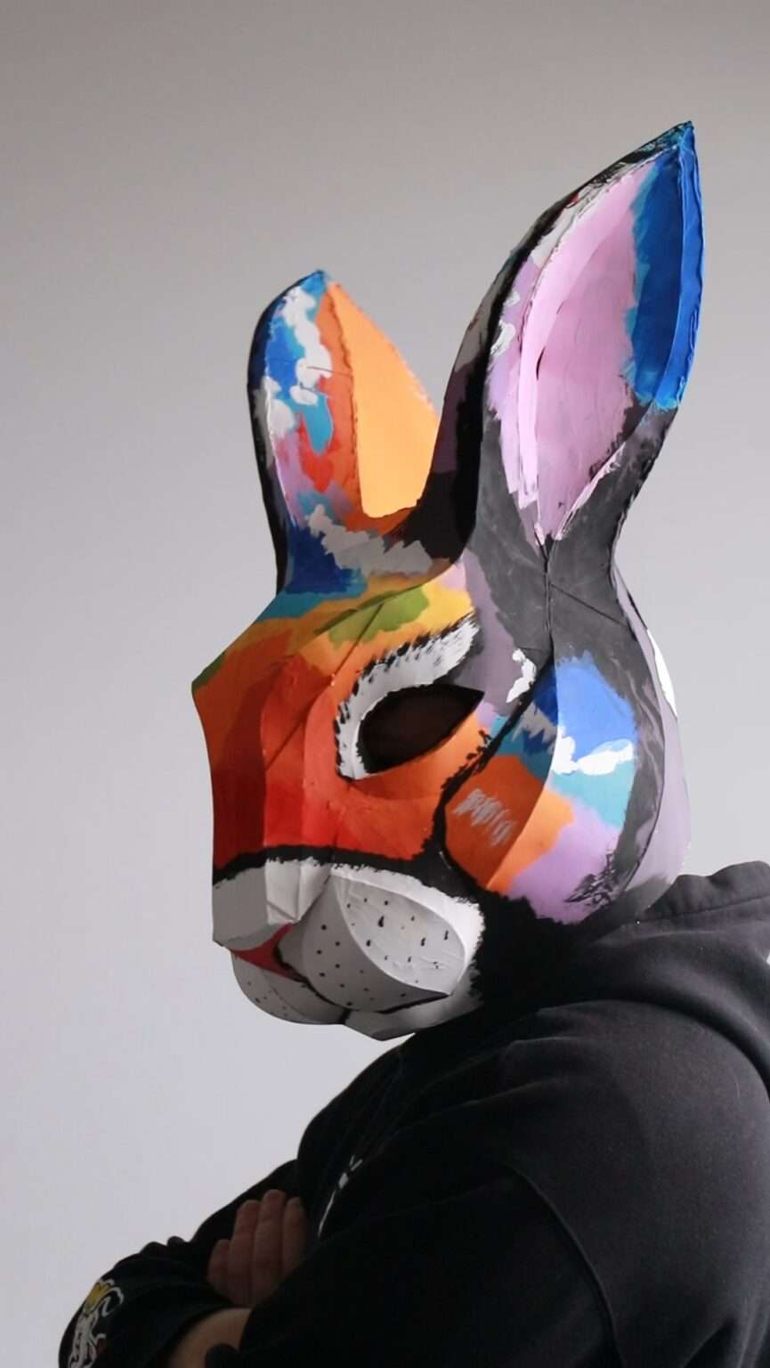 Bunny Mask (Papercraft & EVA Foam) - LACRAFTA