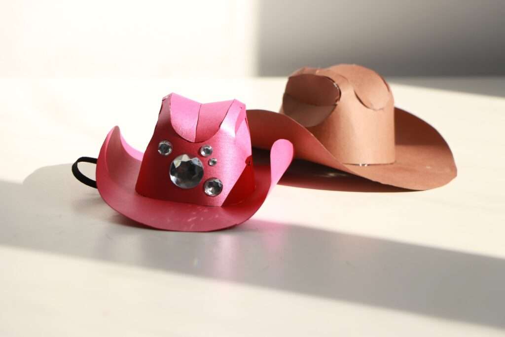 Cowboy Hat Template DIY PaperCraft or Eva Foam, Adjustable Size - LACRAFTA