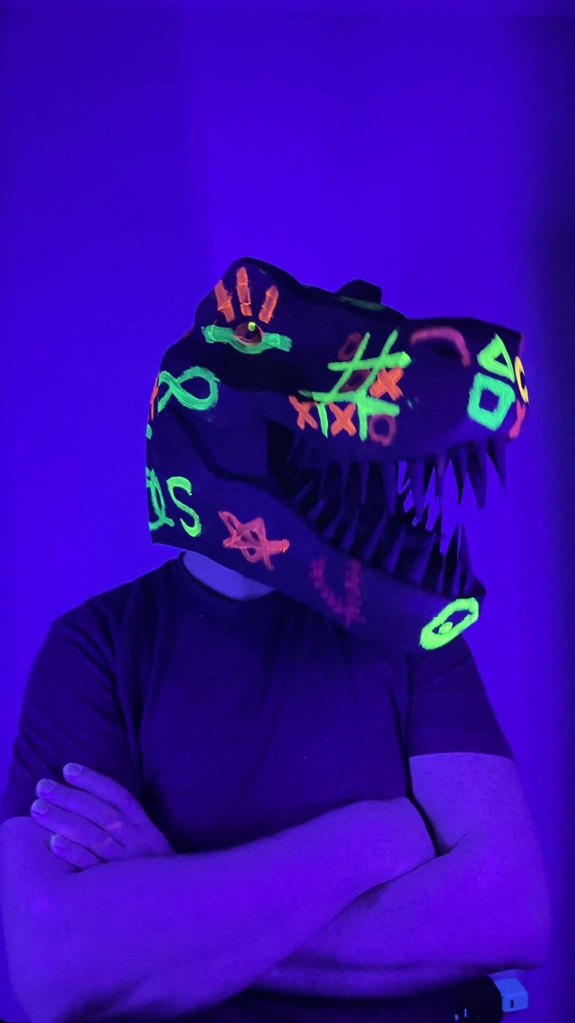 T-Rex Mask (Papercraft & EVA Foam) - LACRAFTA