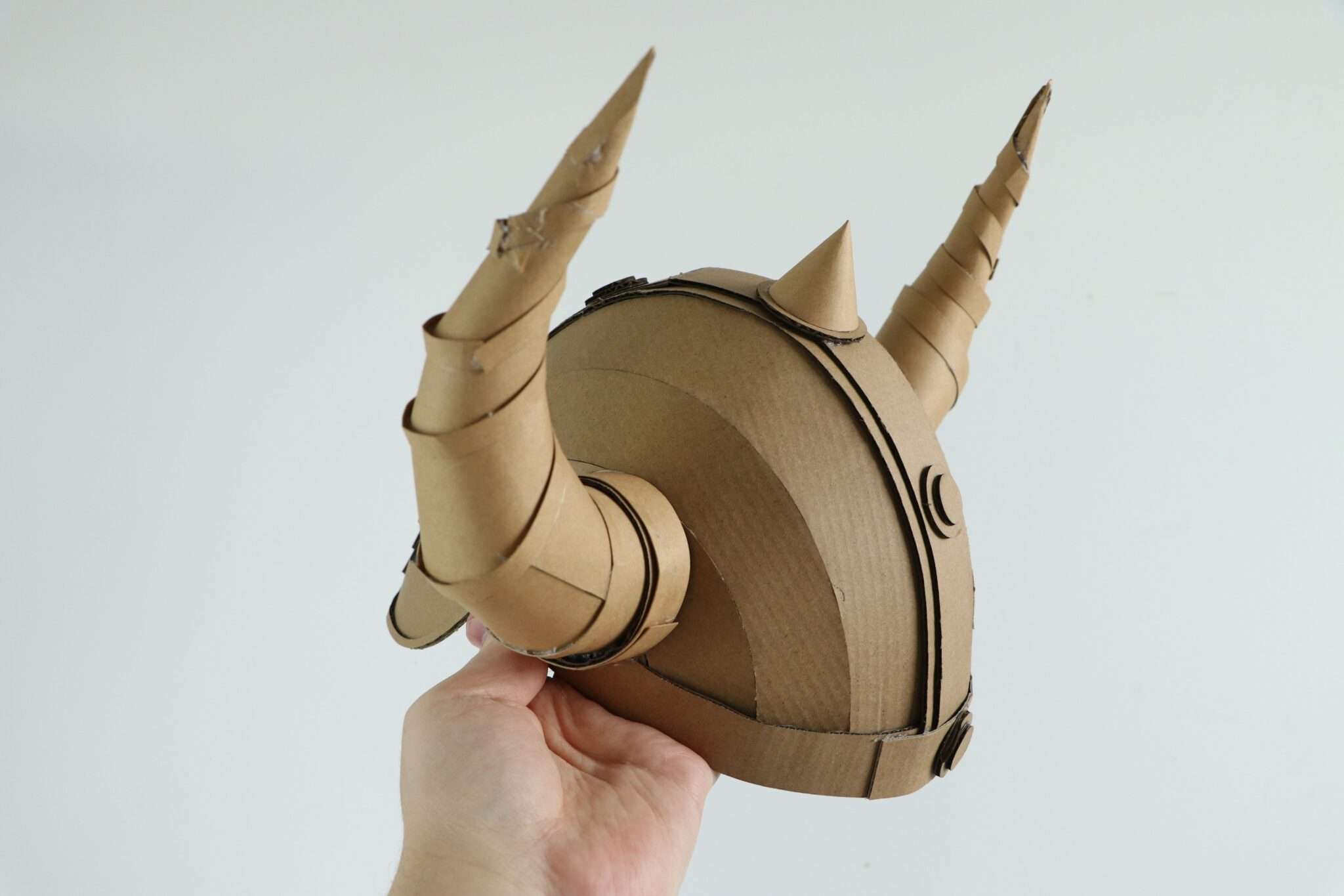 Viking Helmet (Papercraft Template) - LACRAFTA