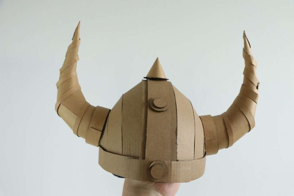 Viking Helmet — DIY Papercraft Template • Cardstock or EVA Foam • Ready ...