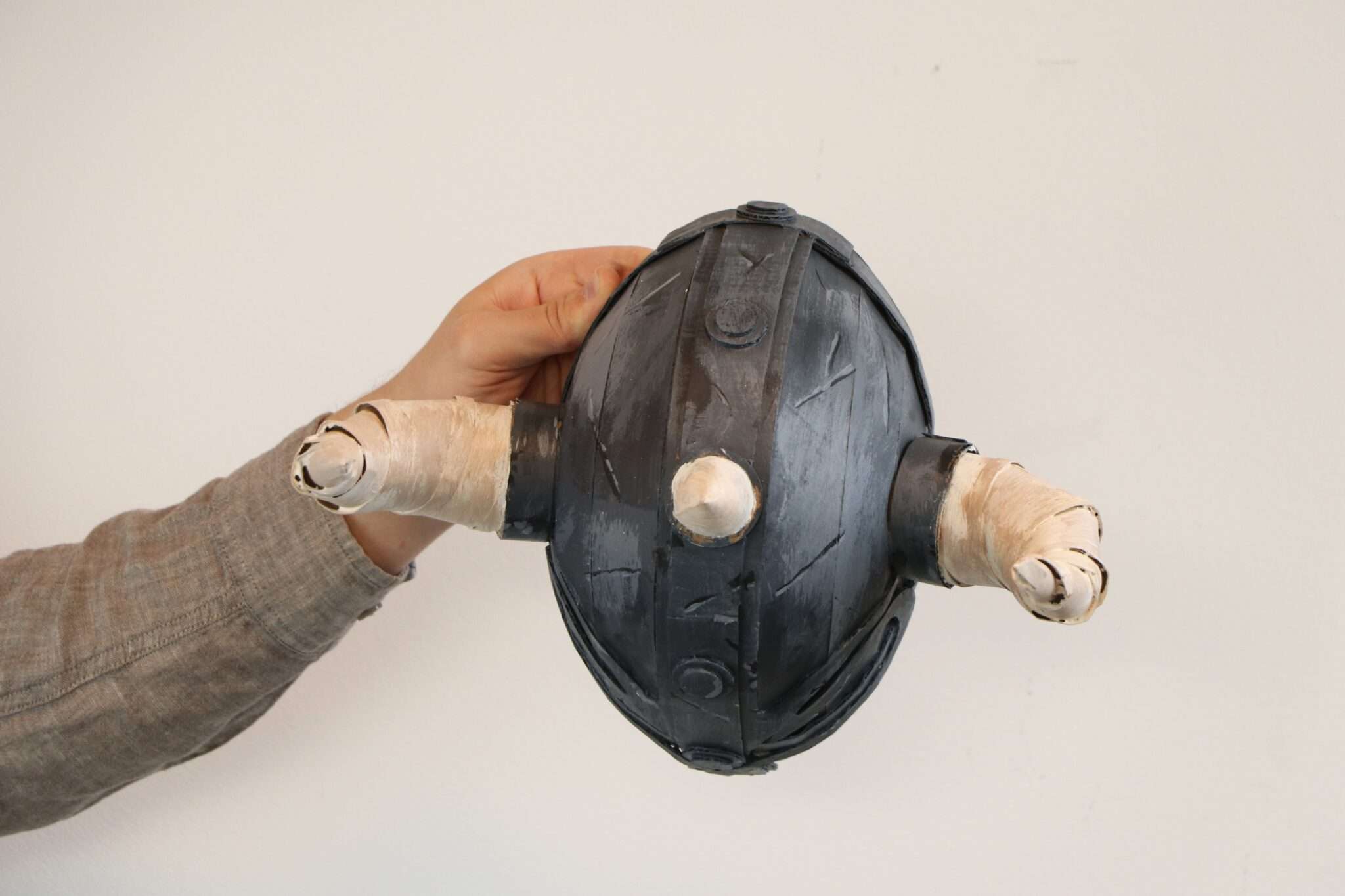 Viking Helmet (Papercraft Template) - LACRAFTA