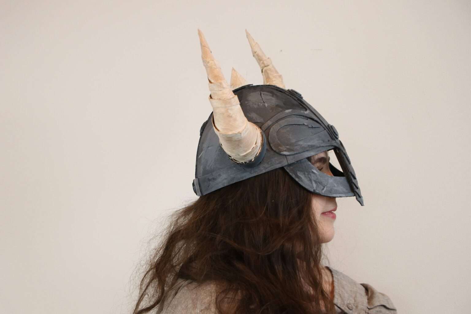 Viking Helmet (Papercraft Template) - LACRAFTA